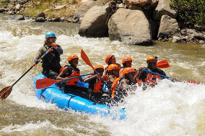 White Water Rafting Birthday Party | Group Rafting | Echo Canyon River ...