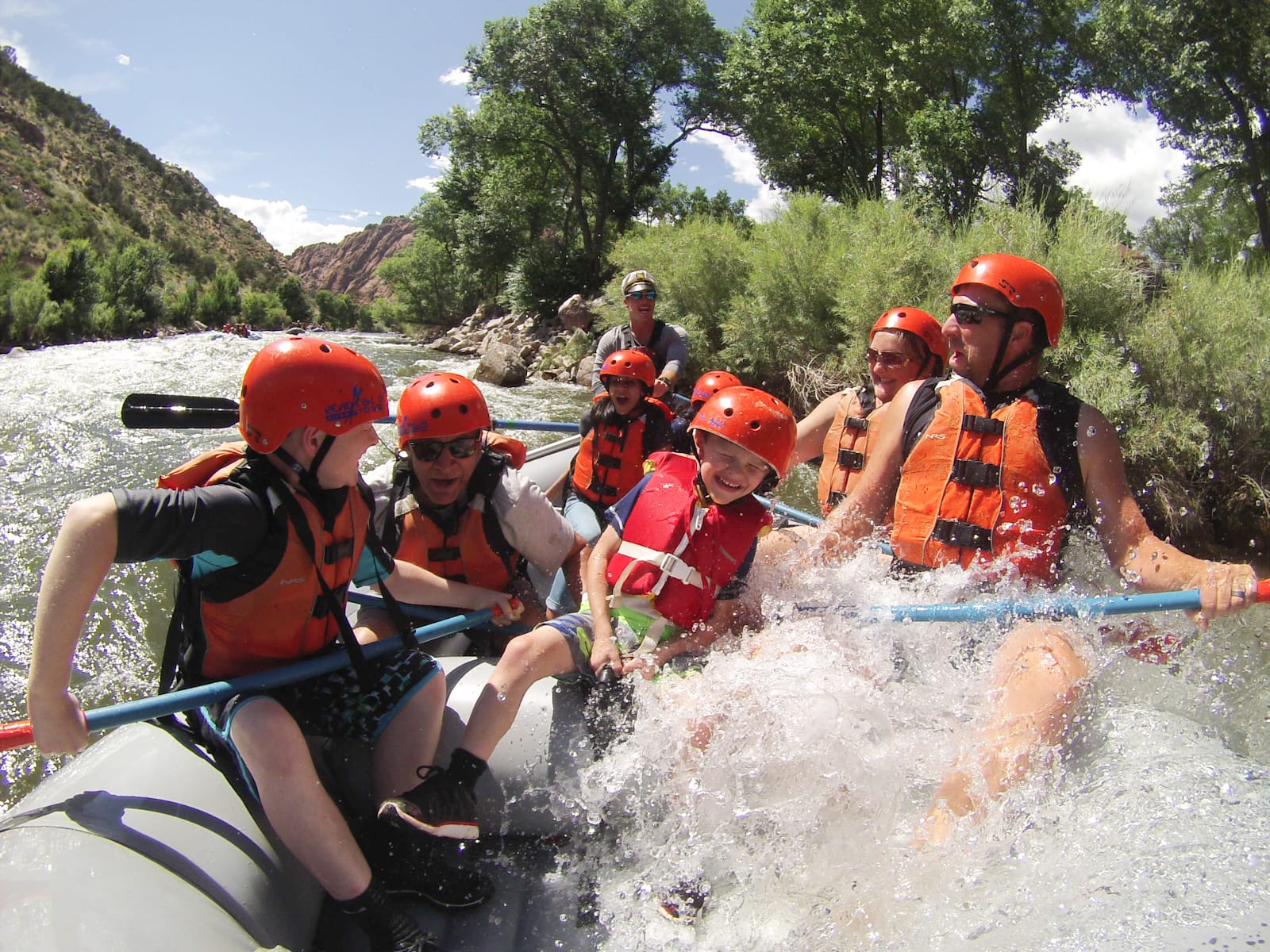 Royal Gorge Rafting During Spring Runoff - Echo Canyon Rafting