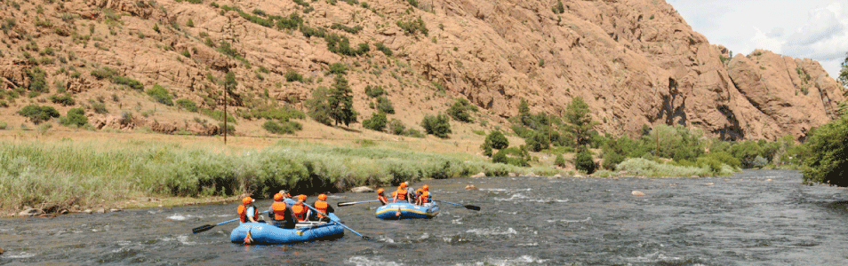 Top 5 Southern Colorado Vacation Destinations - Echo Canyon Rafting