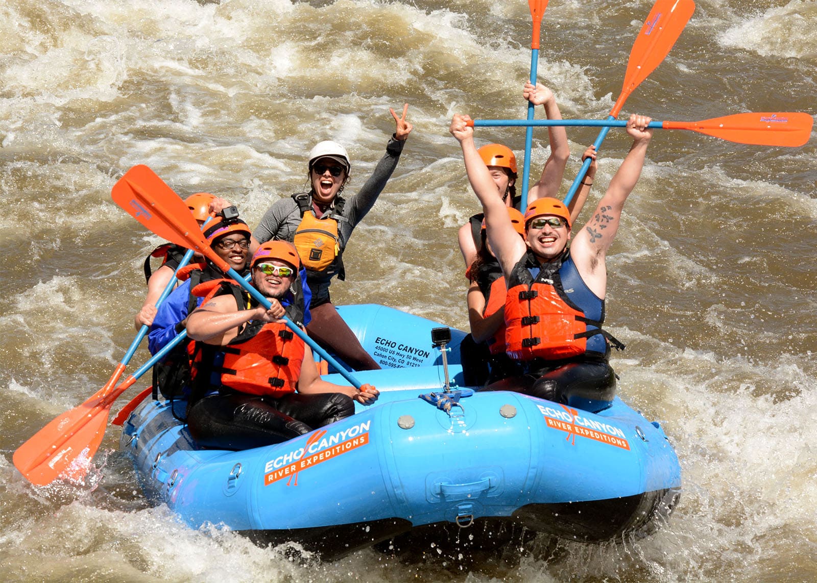 Canon City Whitewater Rafting Trips | Echo Canyon