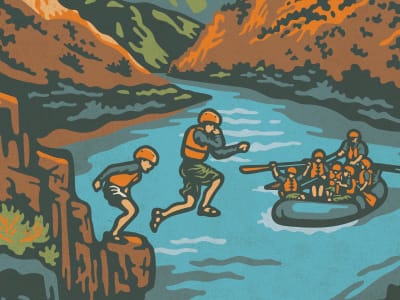 Family White Water Rafting Trips in Colorado with Echo Canyon