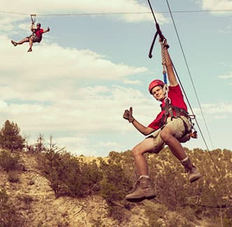Colorado Zipline Adventures with Echo Canyon River Expeditions